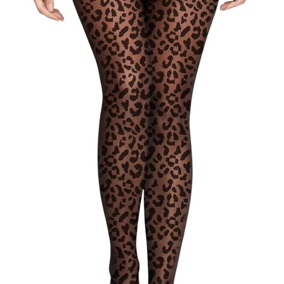 Source Unknown | Accessories | Leopard Print Tights | Poshmark